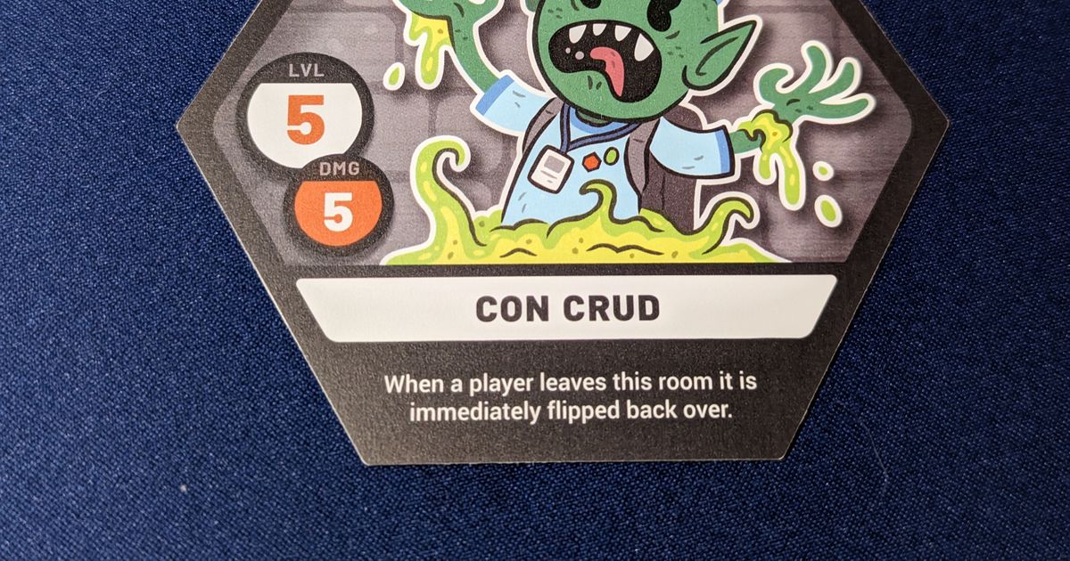 Heroes Of Barcadia Con Crud Promo Tile Board Game BoardGameGeek