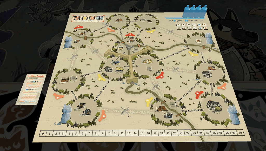 WASTELANDS MAP (Root Fan Economy Map) | Root