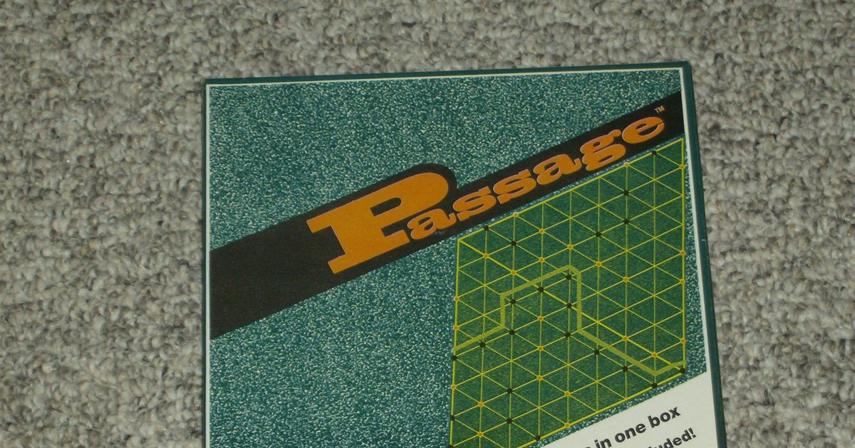 Passage | Board Game | BoardGameGeek