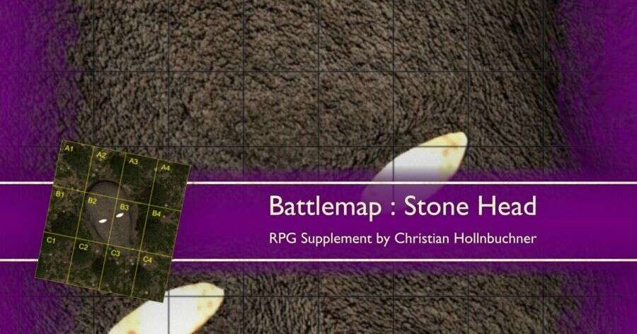 Battlemap: Stone Head | RPG Item | RPGGeek