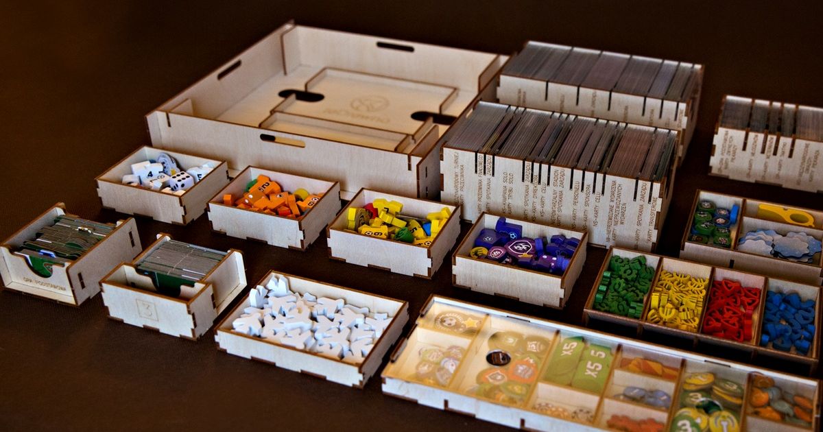 Eleven (Gamefound Edition): reDrewno Insert | Board Game Accessory ...