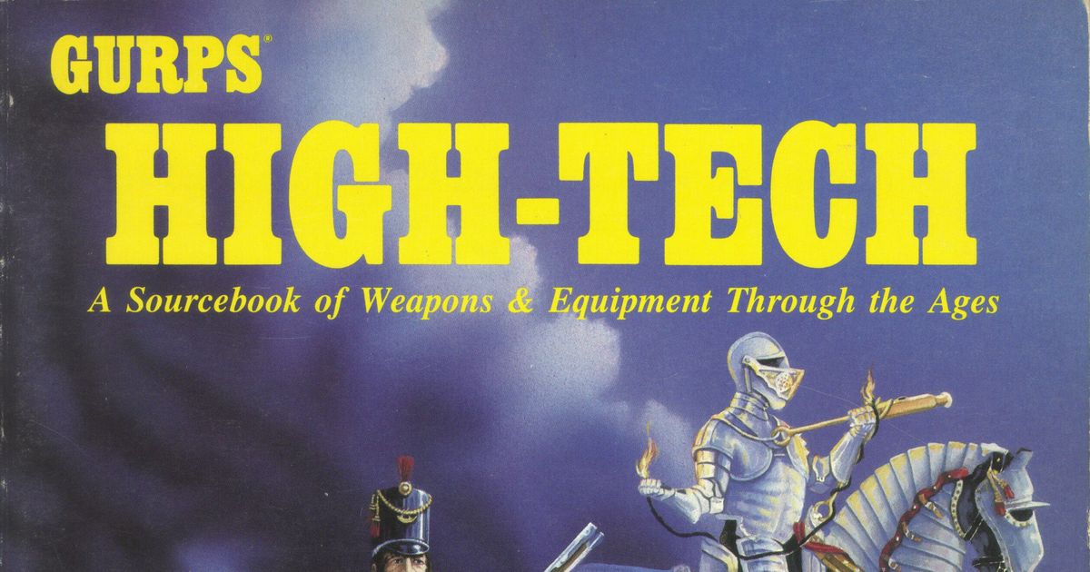 GURPS High-Tech (First Edition) | RPG Item | RPGGeek