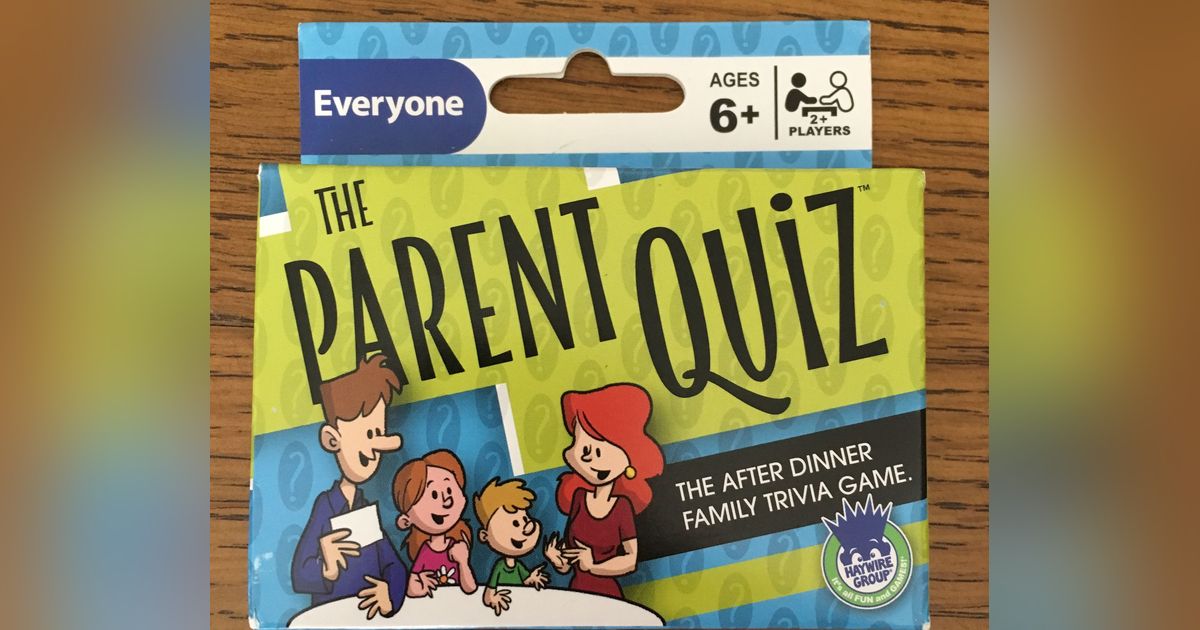 The Parent Quiz | Board Game | BoardGameGeek