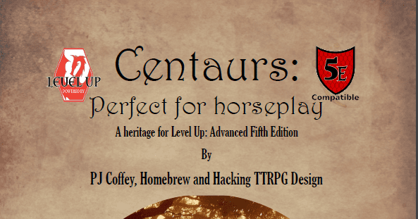 Centaurs: Perfect for Horseplay | RPG Item | BoardGameGeek