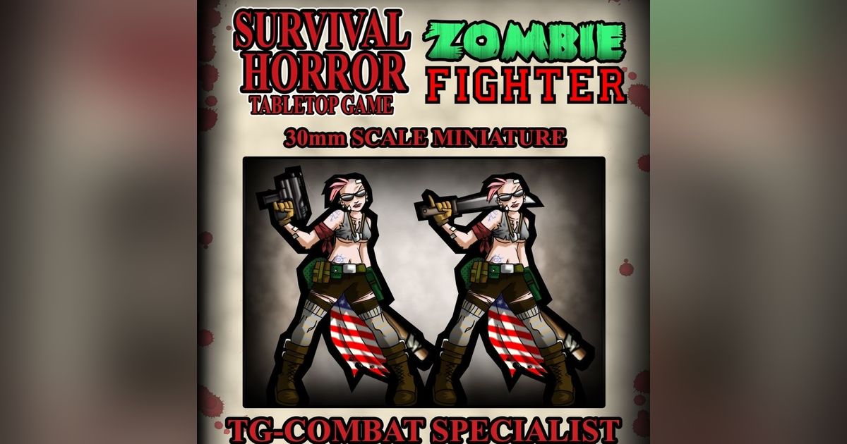 Survival Horror: TG-Combat Specialist | Board Game | BoardGameGeek