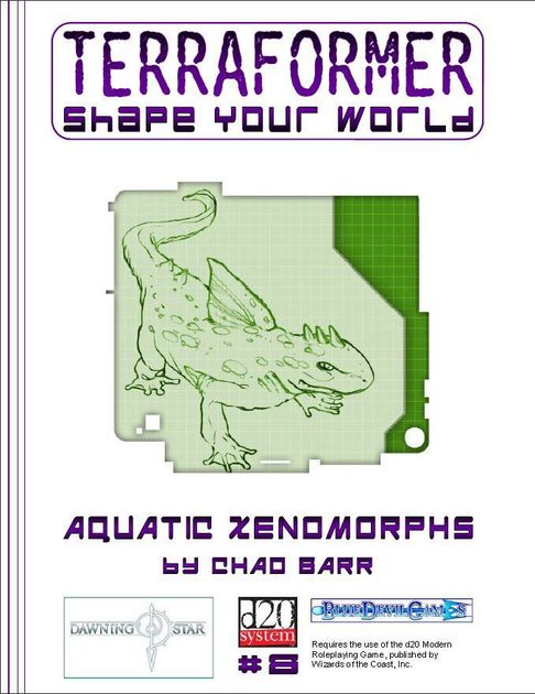 Terraformer #08: Aquatic Xenomorphs | RPG Item | RPGGeek