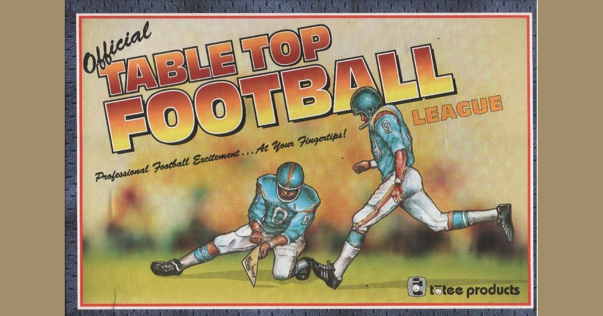 Official Tabletop Football League Game | Board Game | BoardGameGeek