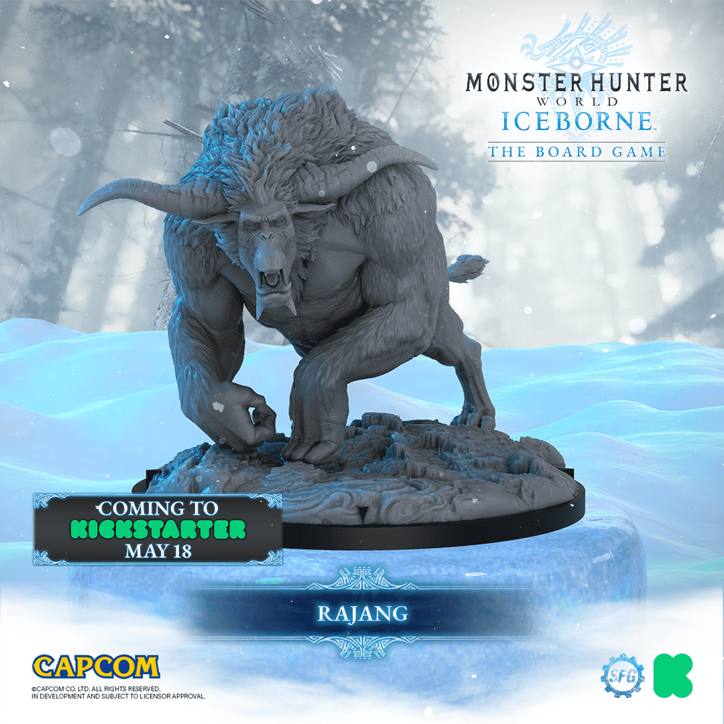 Iceborne Journal #5 - Rajang | Monster Hunter World: The Board Game