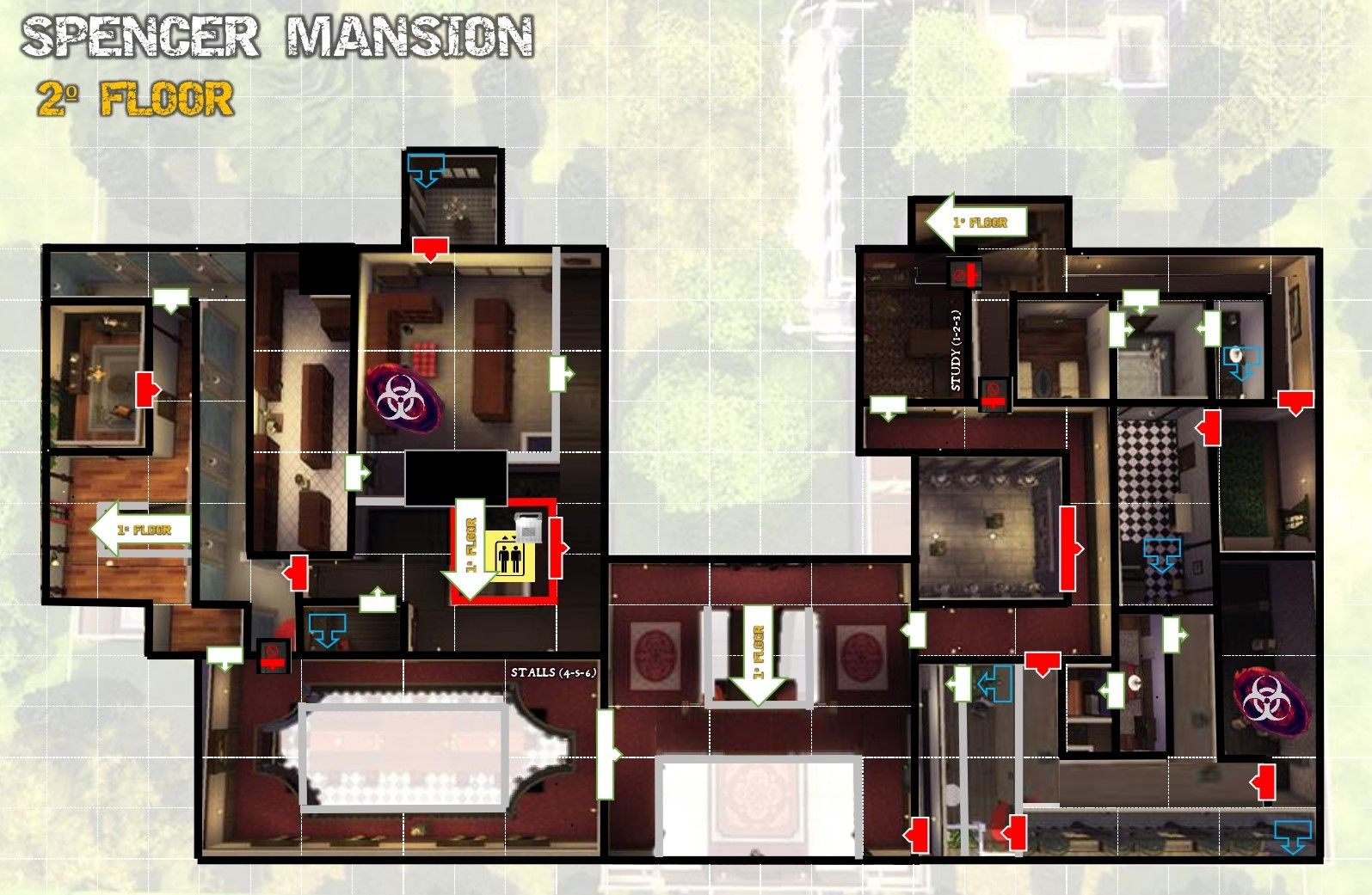 RESIDENT EVIL 1 Variant (with Spencer Mansion) - SPANISH Version ...