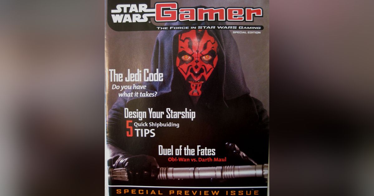 Star Wars Gamer (Special Preview Issue - Nov 2000) | Issue | RPGGeek