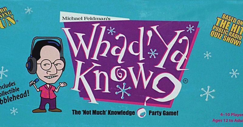 Whad'Ya Know? | Board Game | BoardGameGeek