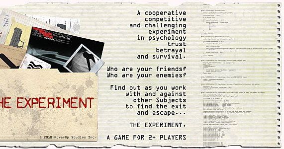 The Experiment | Board Game | BoardGameGeek