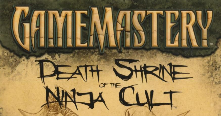 GameMastery Encounter: Death Shrine of the Ninja Cult (OGL) | RPG Item ...