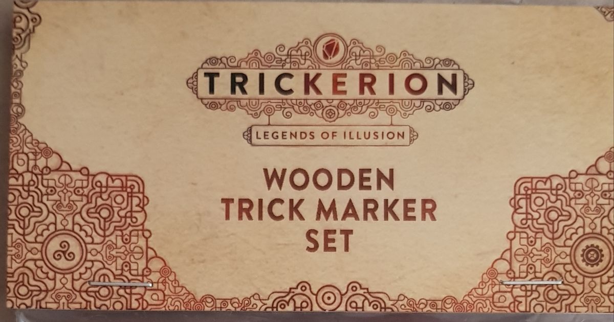 Trickerion: Wooden Trick Marker Set | Board Game Accessory | BoardGameGeek