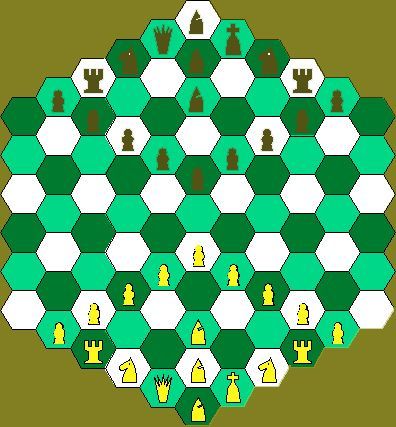 Hexagonal Chess | Board Game | BoardGameGeek
