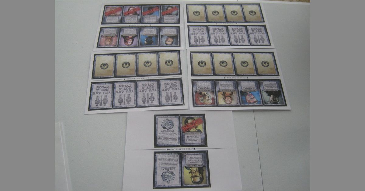 BSG Express - Making the Cards | Triumphs and Tribulations of a PnP Gamer