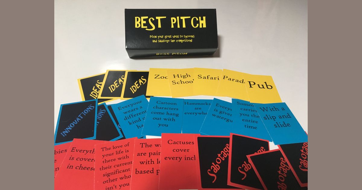Best Pitch | Board Game | BoardGameGeek