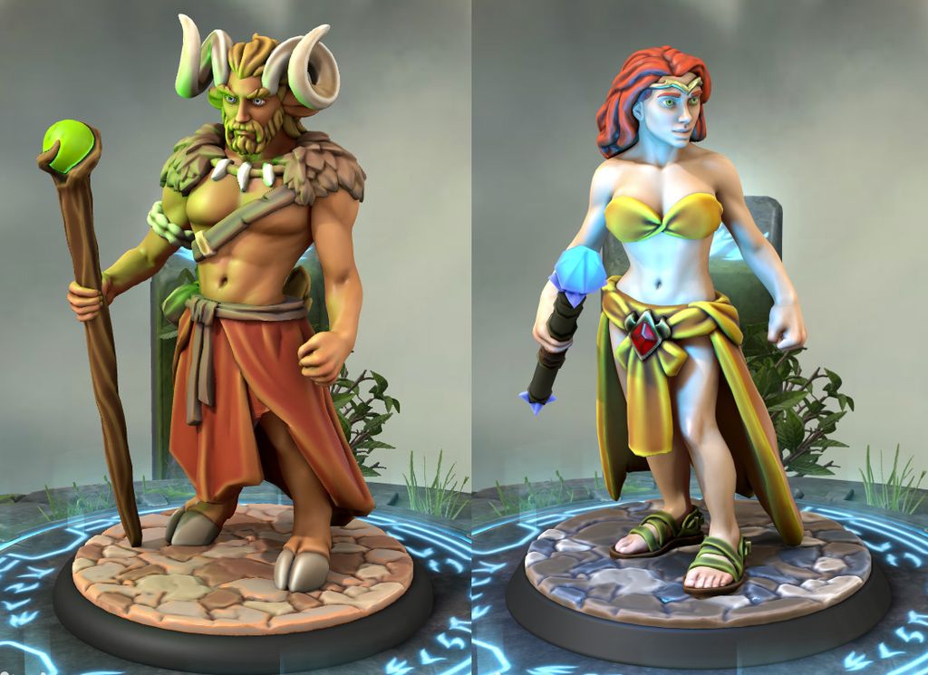 heroforge colour print