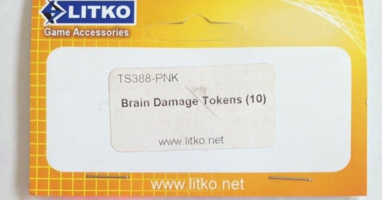 Android: Netrunner – Brain Damage Tokens | Board Game Accessory ...