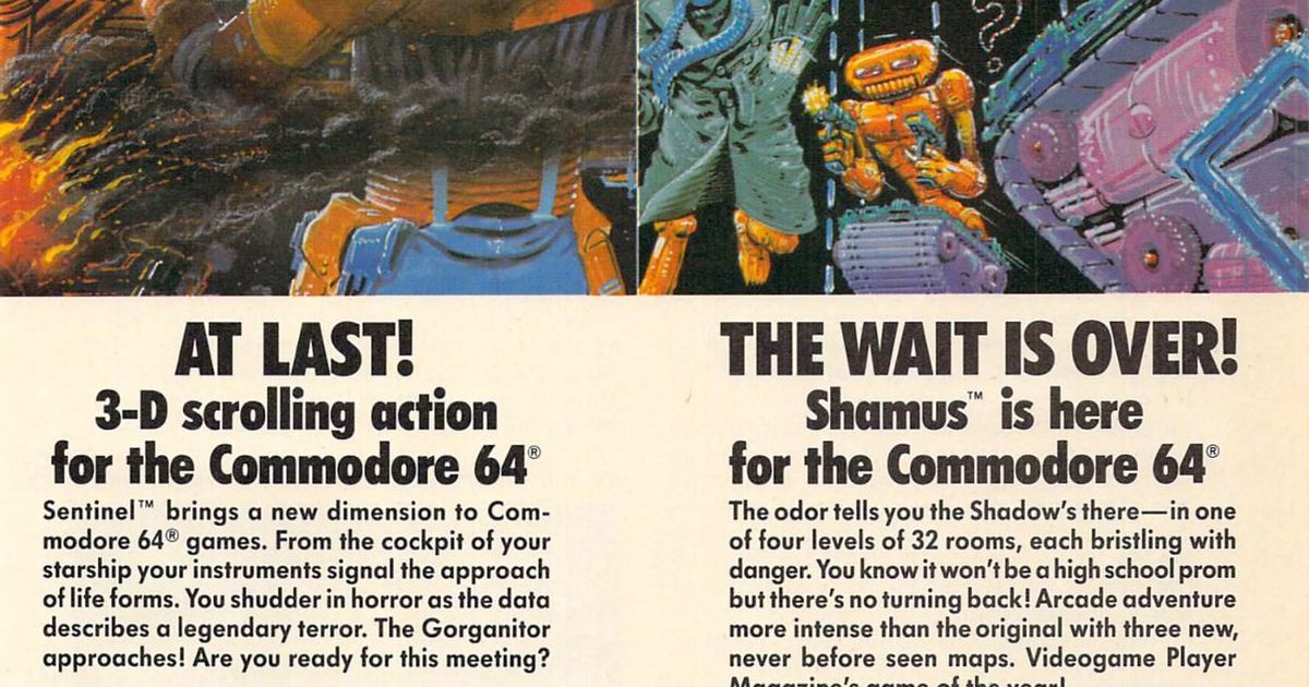 Sentinel (Commodore 64 game) | Video Game | VideoGameGeek