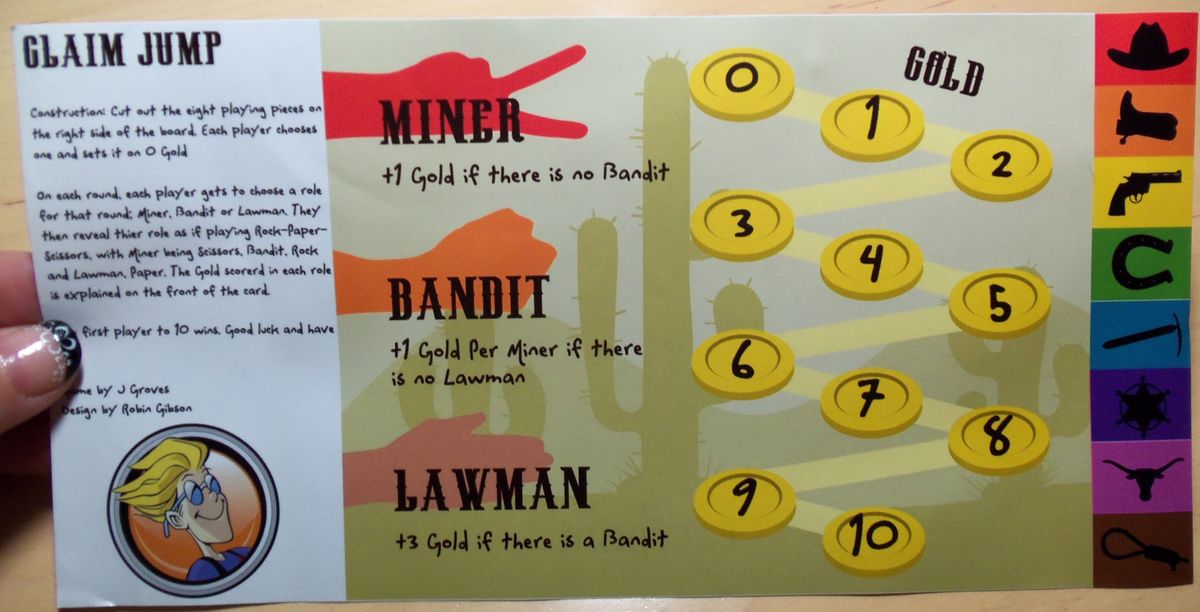 Claim Jump | Board Game | BoardGameGeek