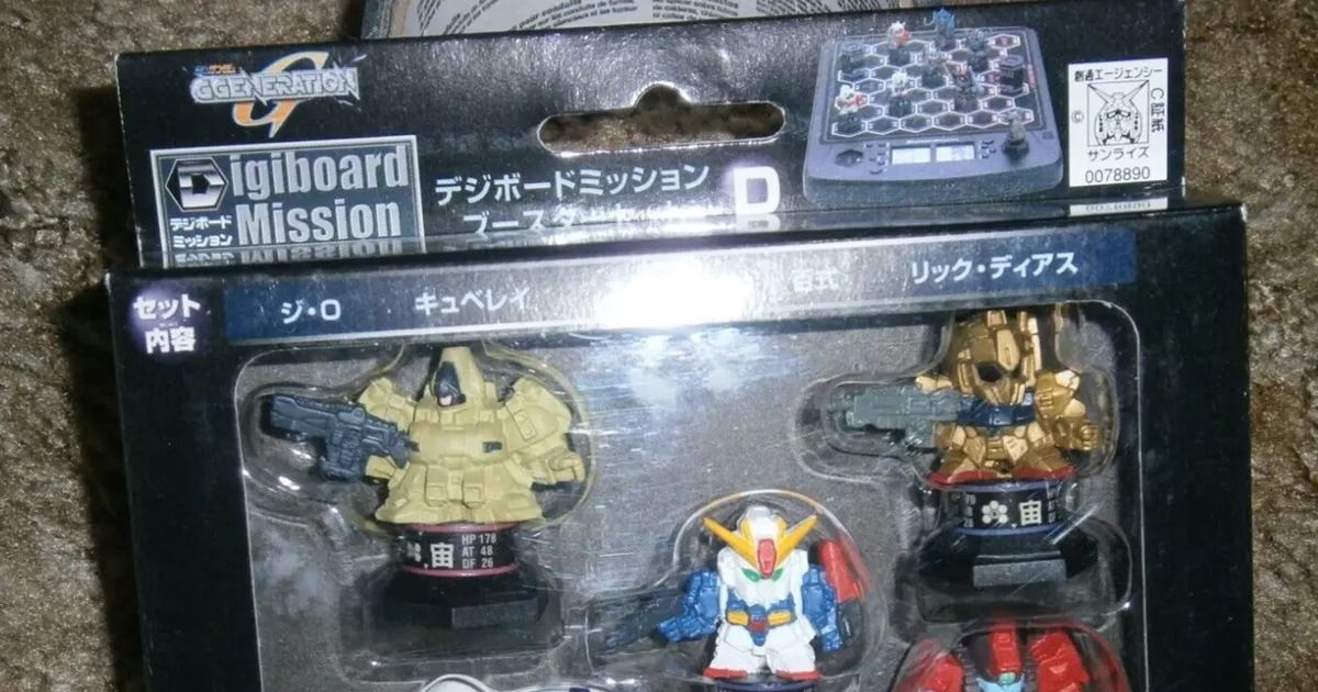 Gundam G-Generation Digiboard Mission: Expansion set D | Board Game ...