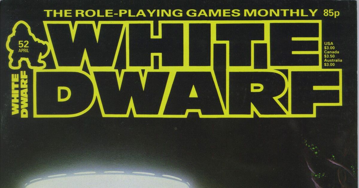 White Dwarf (Issue 52 - Apr 1984) | Issue | RPGGeek