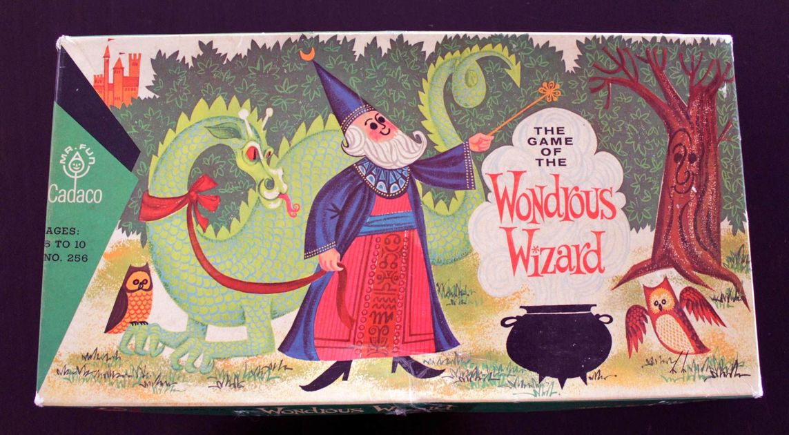 The Wondrous Wizard Game | Board Game | BoardGameGeek