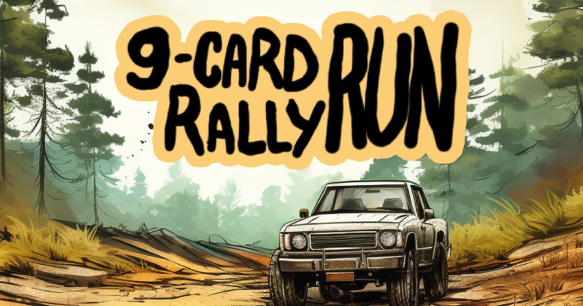 9-Card Rally Run | Board Game | BoardGameGeek