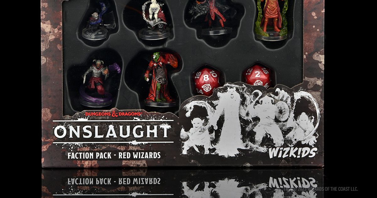 Dungeons & Dragons: Onslaught – Red Wizards Faction Pack | Board Game ...