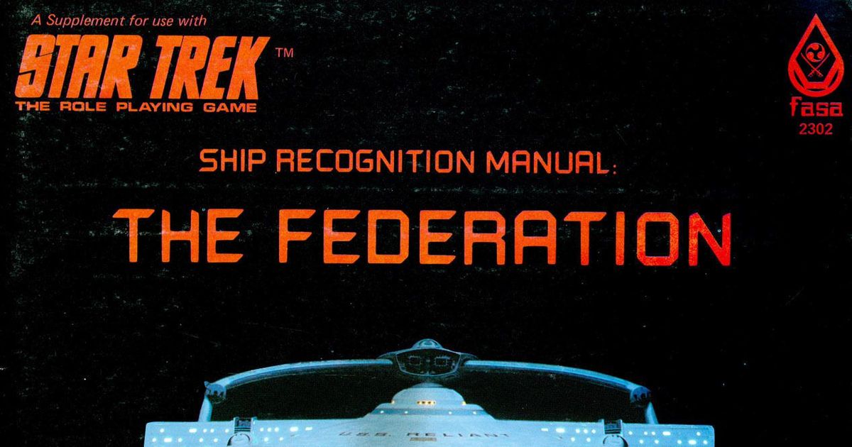 Ship Recognition Manual: The Federation (1st Edition) | RPG Item ...