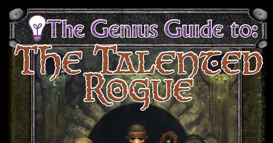 The Genius Guide to: The Talented Rogue | RPG Item | BoardGameGeek