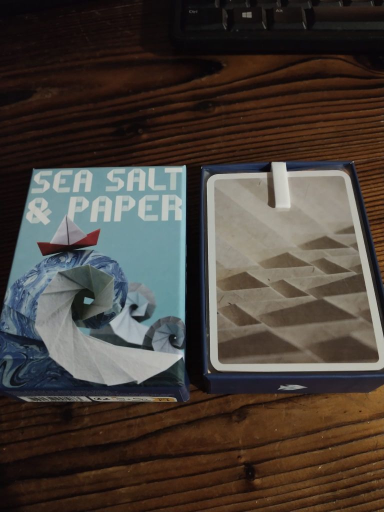 Sleeved cards won't fit | Sea Salt & Paper