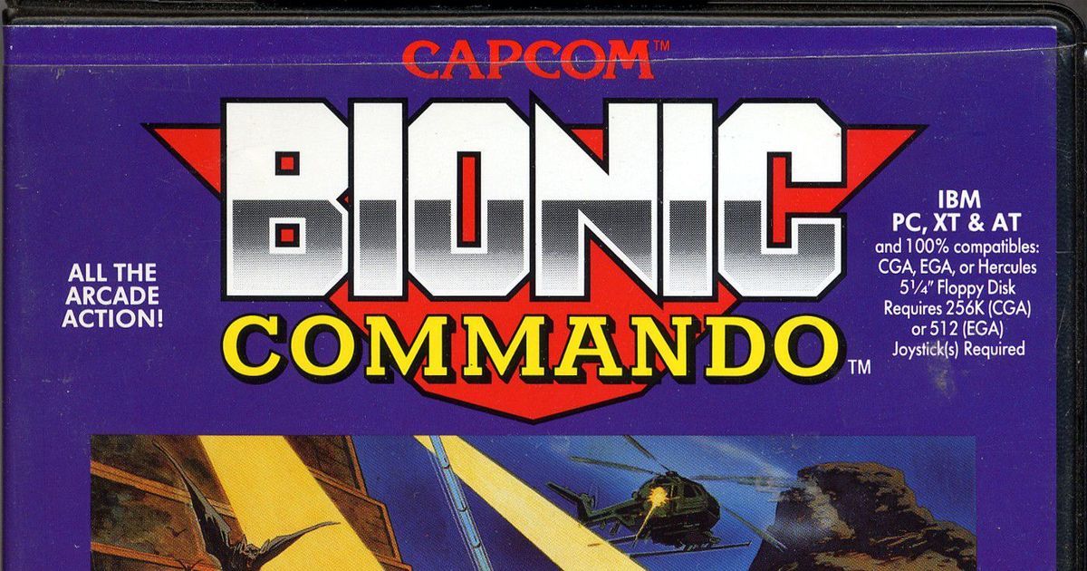 Bionic Commando (1988) | Video Game | VideoGameGeek
