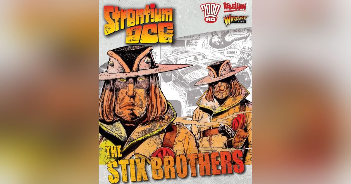 Strontium Dog: The Stix Brothers | Board Game | BoardGameGeek