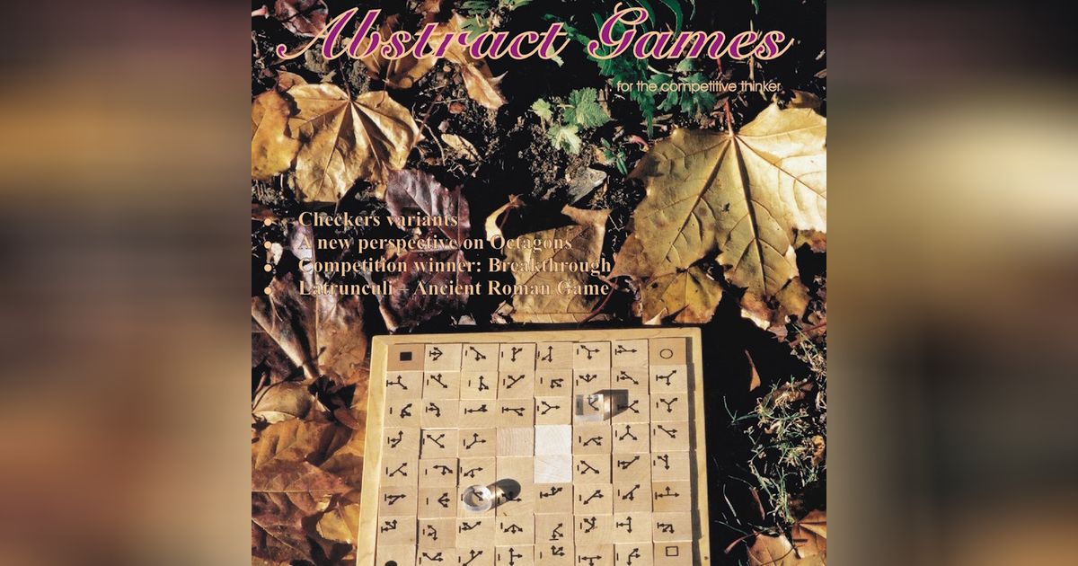 Abstract Games (Issue 7 Autumn 2001) | Issue | BoardGameGeek
