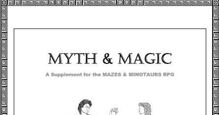 Myth & Magic | RPG Item | BoardGameGeek