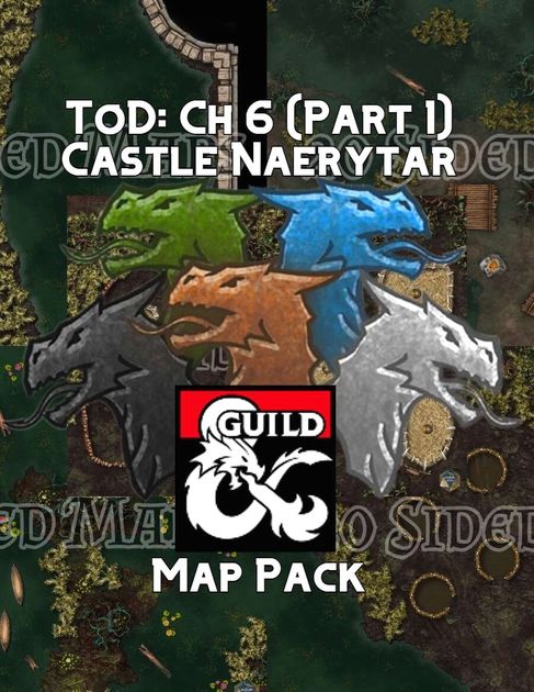 TOD Map Pack Ch 6: Castle Naerytar Part 1 | RPG Item | RPGGeek