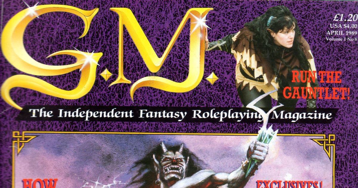 G.M. Magazine (Issue 8 - Apr 1989) | Issue | RPGGeek