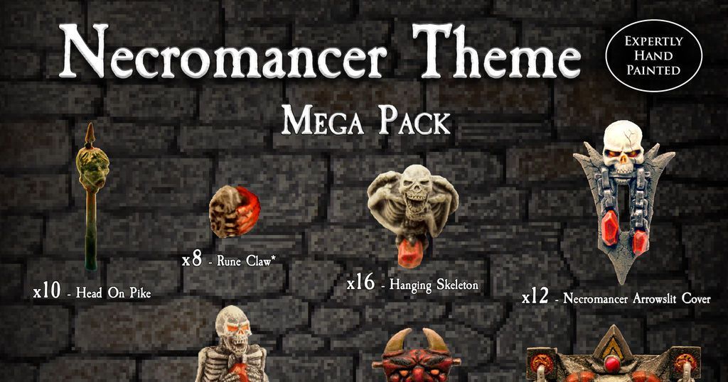 Necromancer Theme Mega Pack | RPG Item | RPGGeek