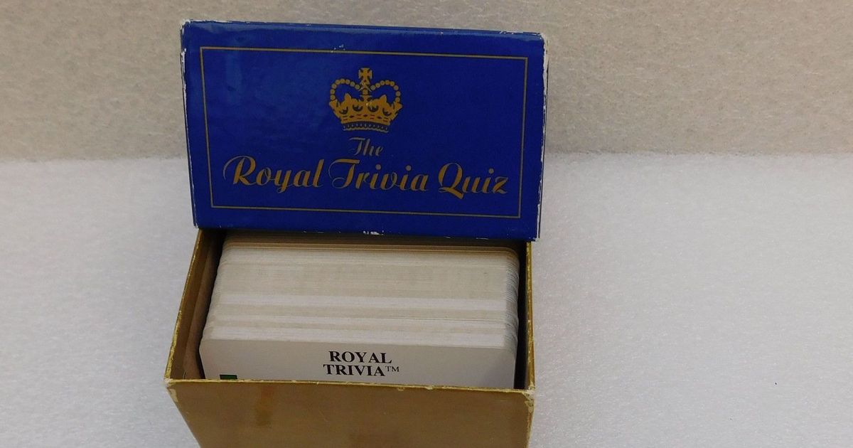 The Royal Trivia Quiz | Board Game | BoardGameGeek