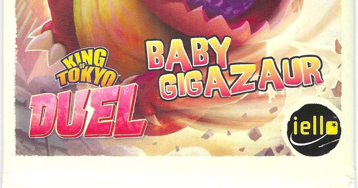 King of Tokyo: Duel – Baby Gigazaur | Board Game | BoardGameGeek