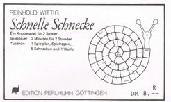 Schnelle Schnecke | Board Game | BoardGameGeek