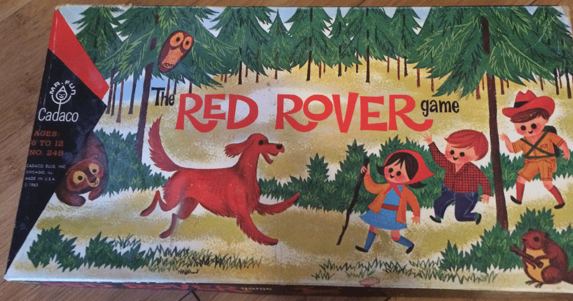 The Red Rover Game | Board Game | BoardGameGeek