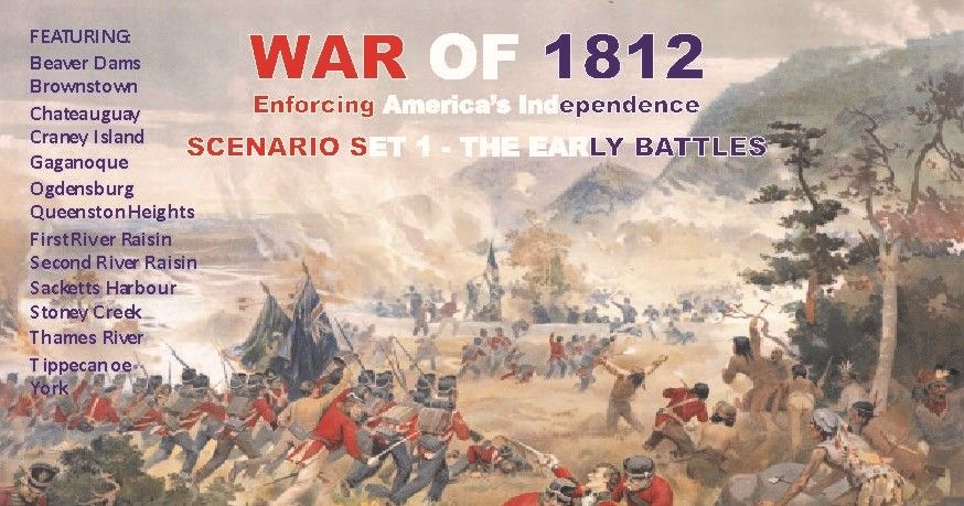War Of 1812: The Early Battles | Board Game | BoardGameGeek