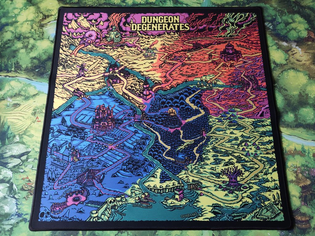Custom playmat | Dungeon Degenerates: Hand of Doom