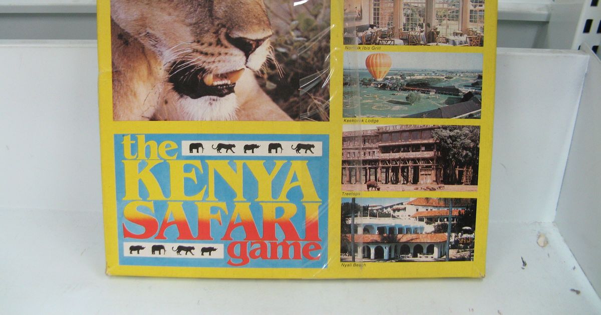 The Kenya Safari Game | Board Game | BoardGameGeek