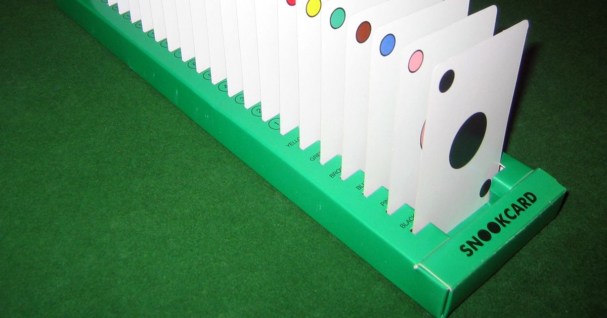 Snookcard | Board Game | BoardGameGeek