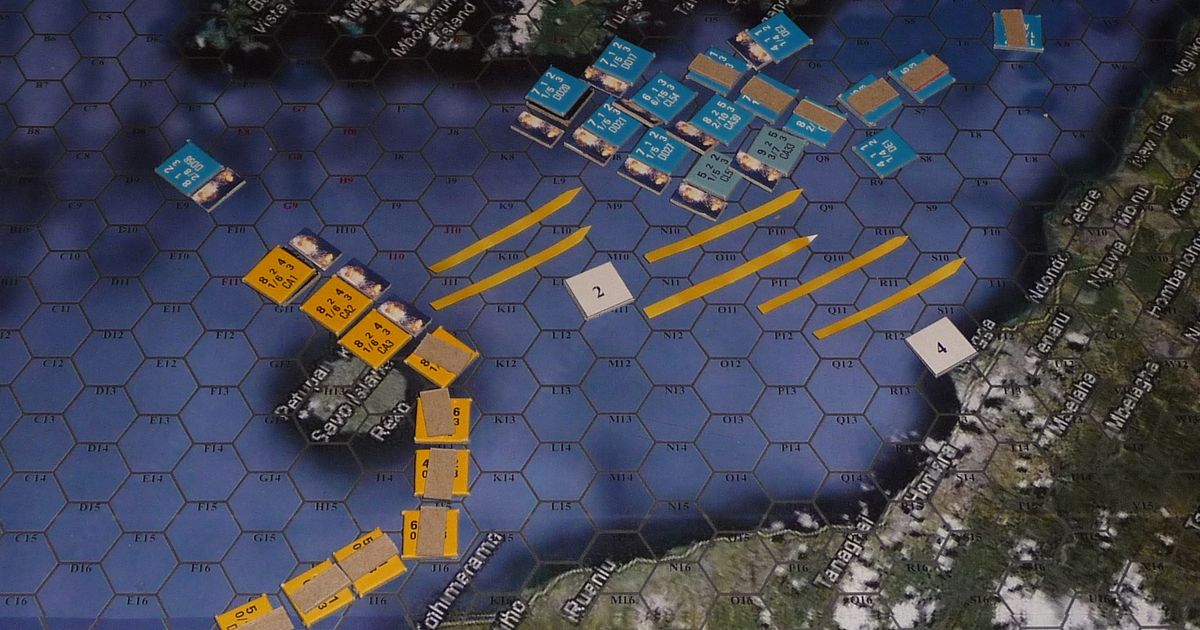 War in the Pacific: Tactical Surface Combat | Board Game | BoardGameGeek