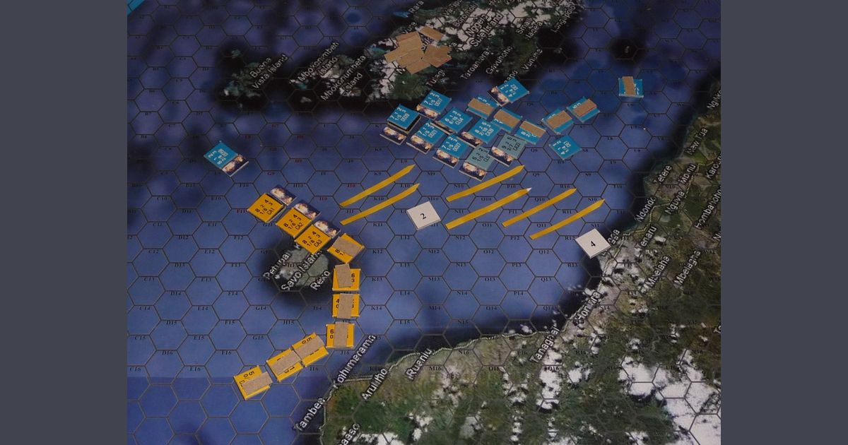 War in the Pacific Tactical Surface Combat | War in the Pacific ...